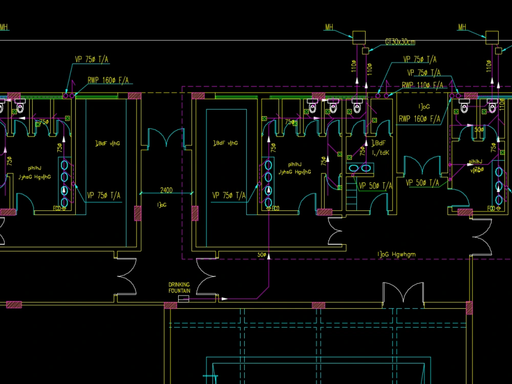 A detailed Electromechanical(MEP) design including calculations ...