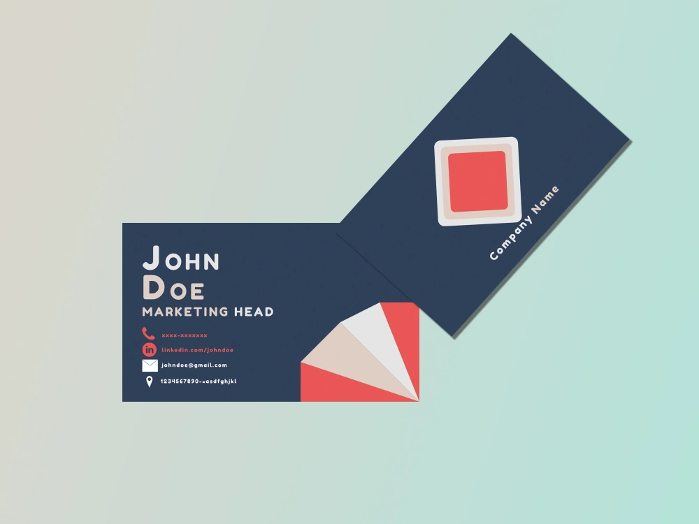 A premium quality business card design | Upwork