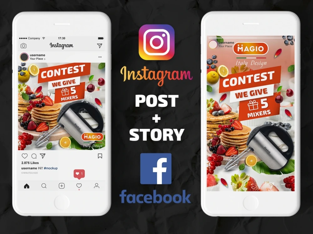 Professional posts and stories Instagram or Facebook for your business ...