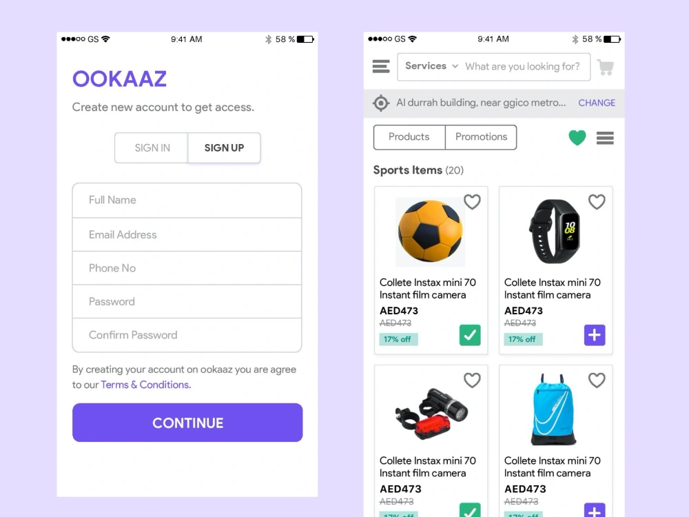 Ecommerce mobile app along best user experience. | Upwork