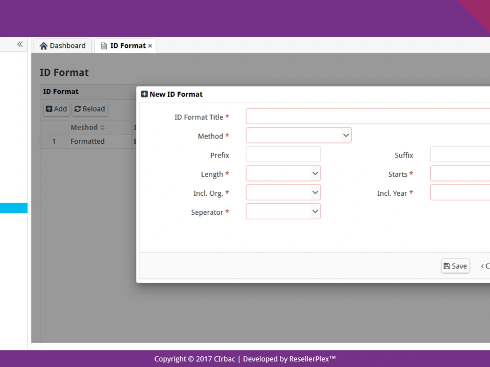 An amazing admin panel built on CodeIgniter | Upwork