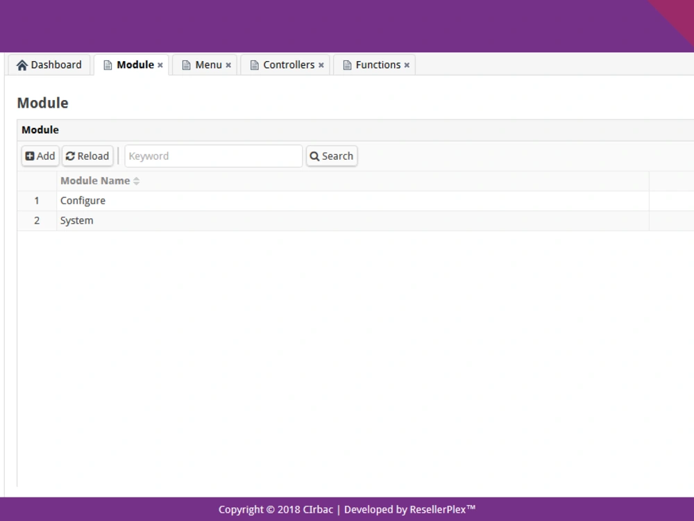 An amazing admin panel built on CodeIgniter | Upwork