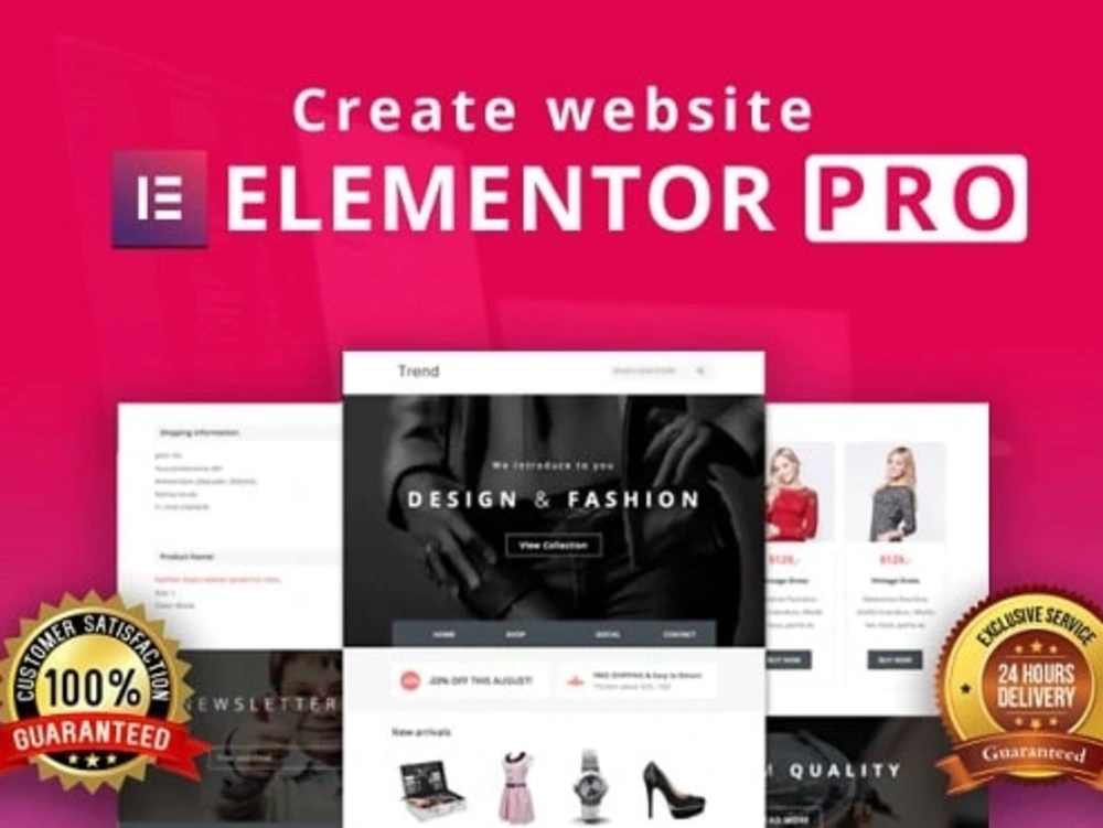 A Fully Responsive WordPress Website Build With Elementor Pro/ Divi Builder | Upwork