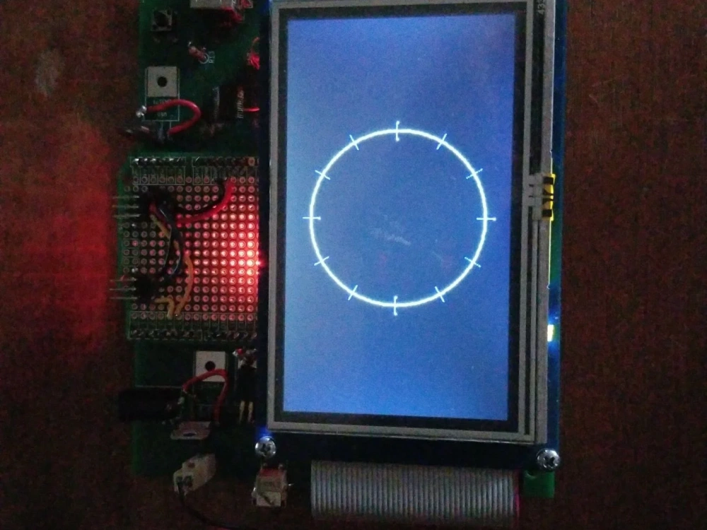 Completed LCD Display board ready for use with your existing shields ...