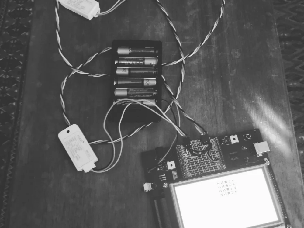 Completed LCD Display board ready for use with your existing shields ...