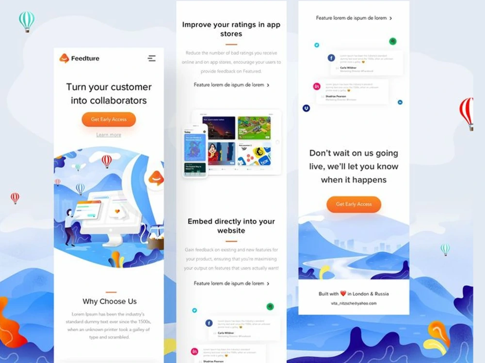 A photoshop web template psd website design | Upwork