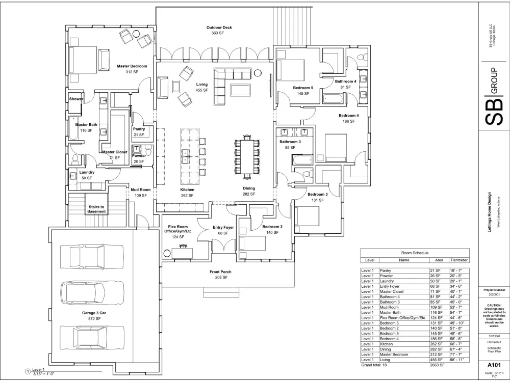 A schematic architectural design plan package for your building project ...