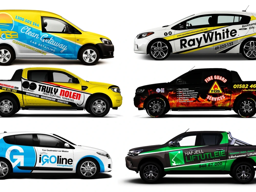 A professional Eye Catching Vehicle Wrap Design | Upwork