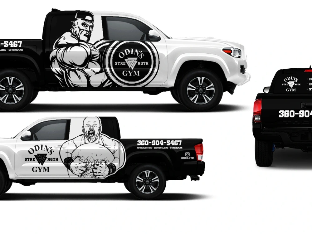 A professional Eye Catching Vehicle Wrap Design | Upwork