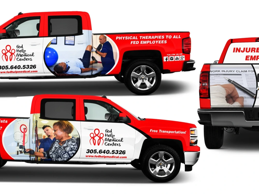 A professional Eye Catching Vehicle Wrap Design | Upwork
