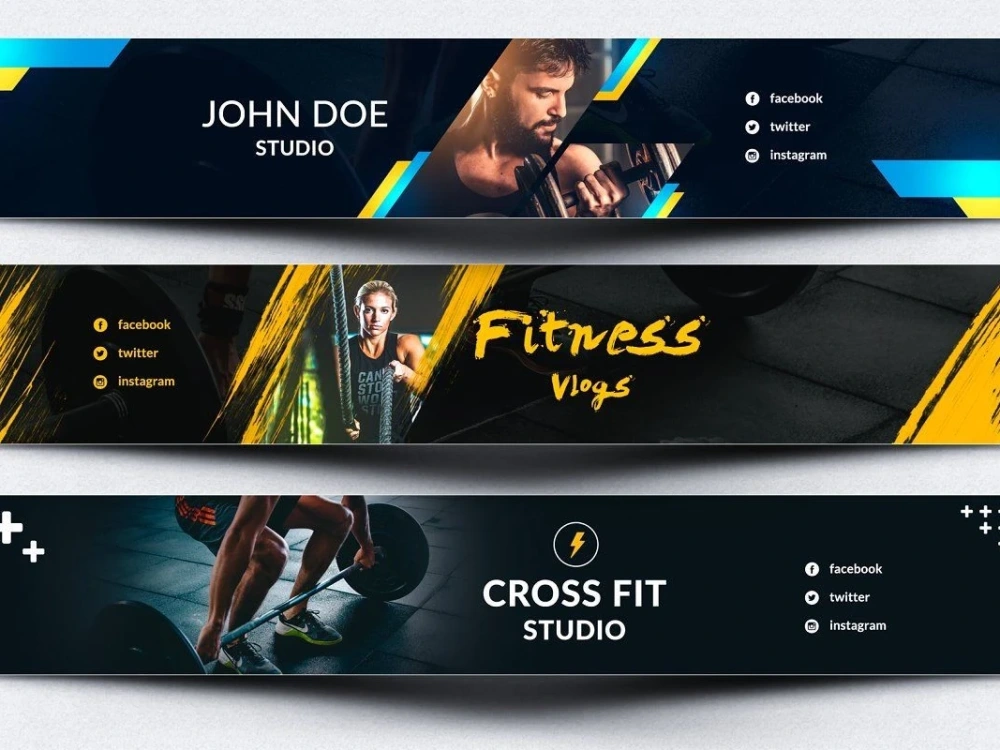 A professional banner for your website OR media platform | Upwork