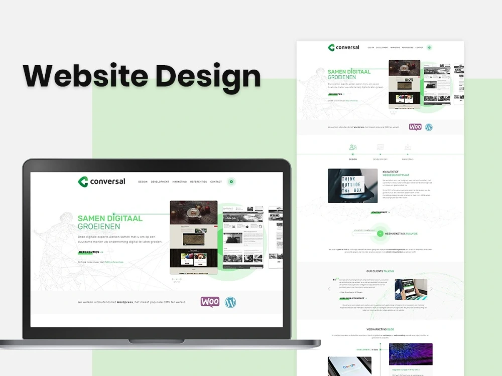 A whole Website design with a working prototype and all assets | Upwork