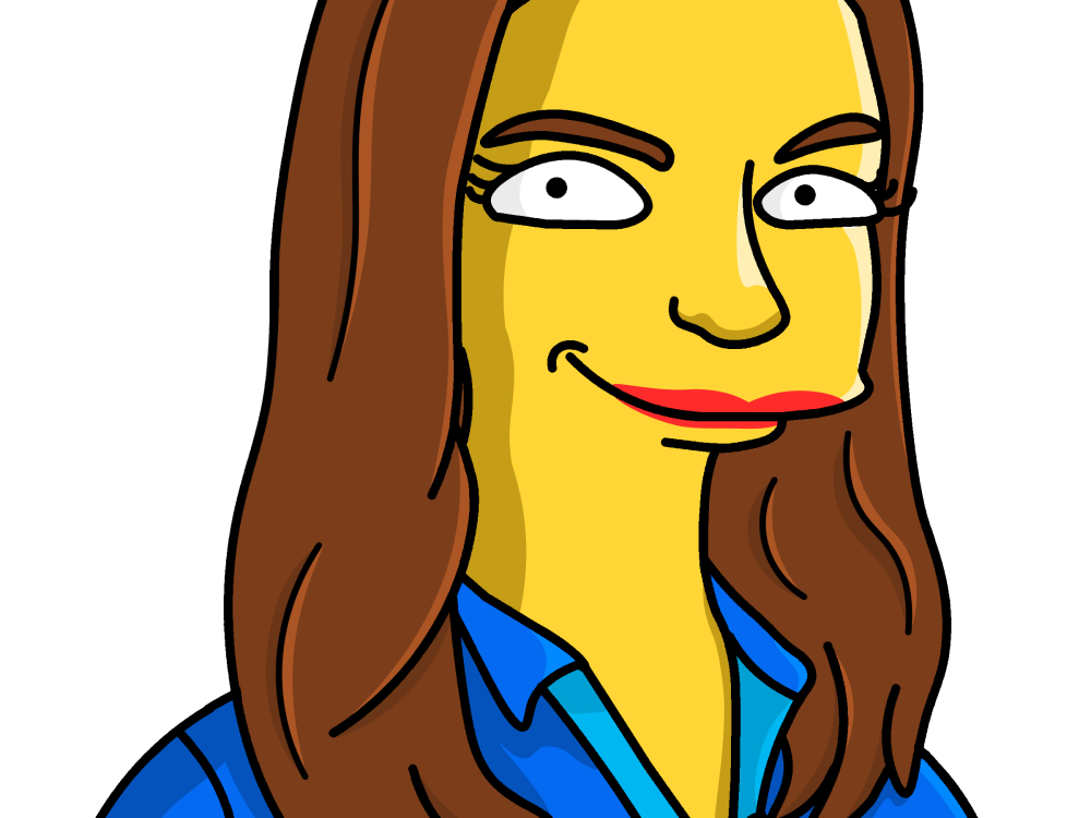 A simpsons style illustration | Upwork