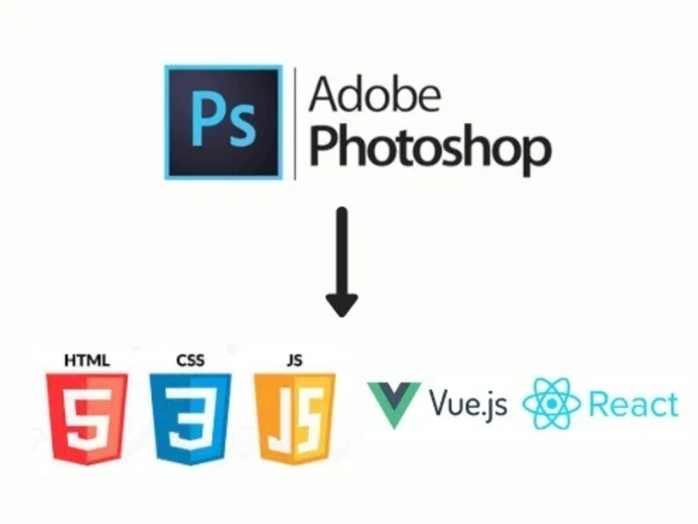 Htmlcssreactvuejs Frontend From Your Design Photoshop 2588