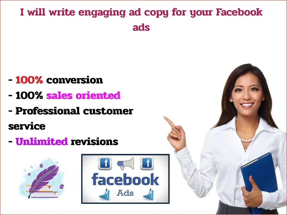 An engaging ad copy for your Facebook ads | Upwork