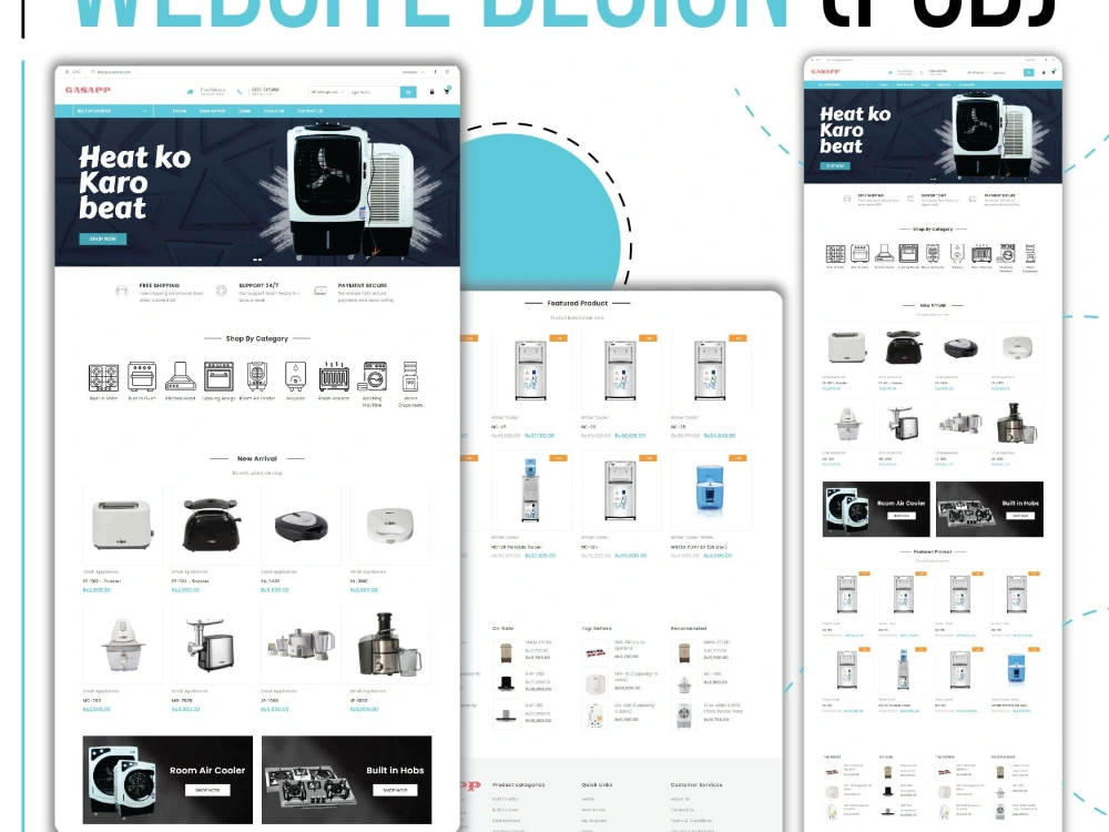 A professional Website Design (PSD) | Upwork