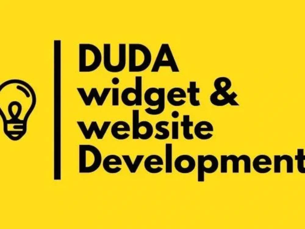 A modern website | custom widgets on the Duda platform. | Upwork