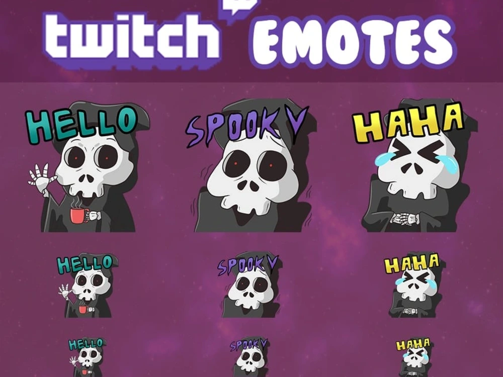 Amazing twitch emotes and badges for your streaming | Upwork