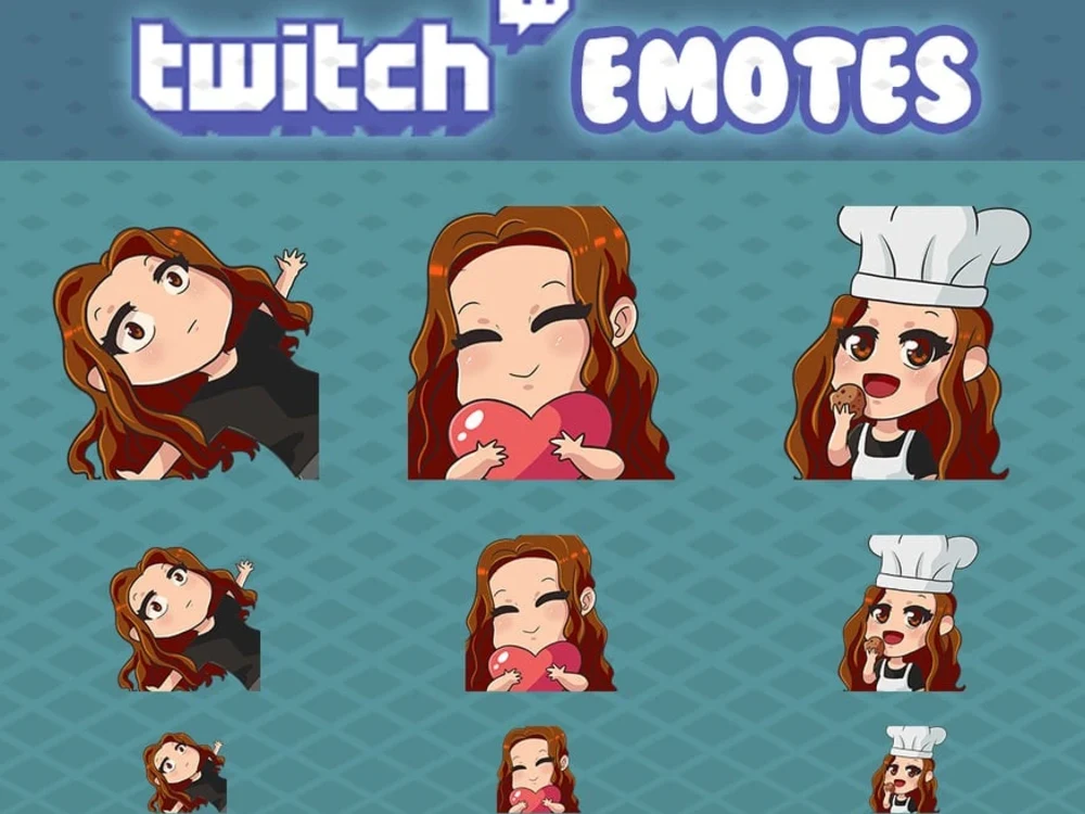 Amazing twitch emotes and badges for your streaming | Upwork