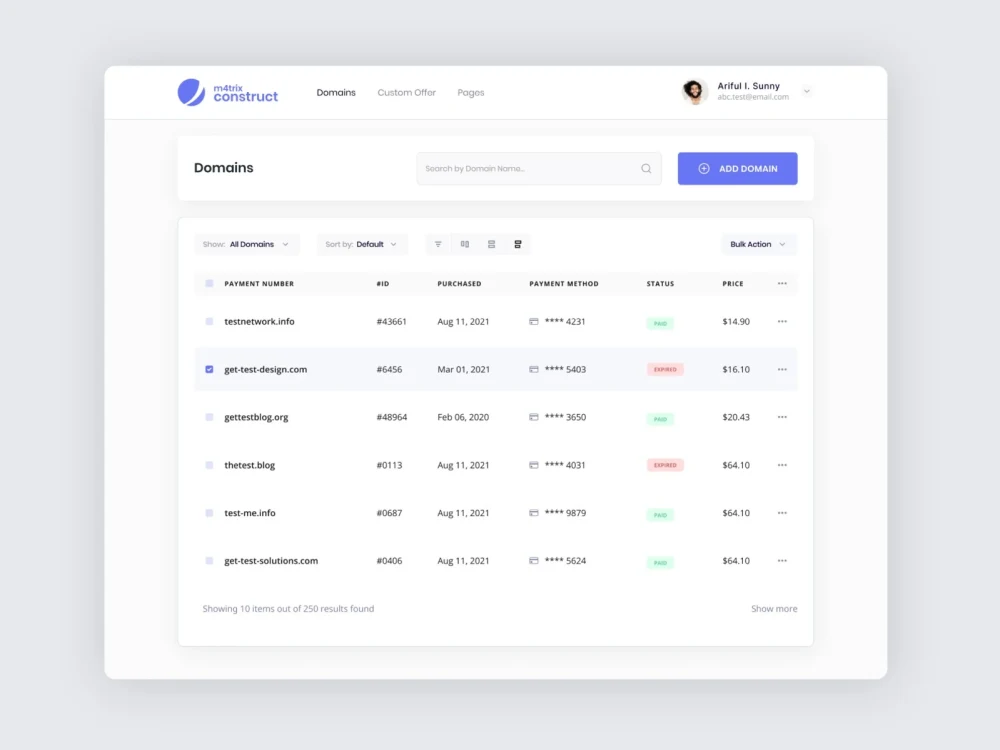 SaaS Dashboard UI Design | Upwork