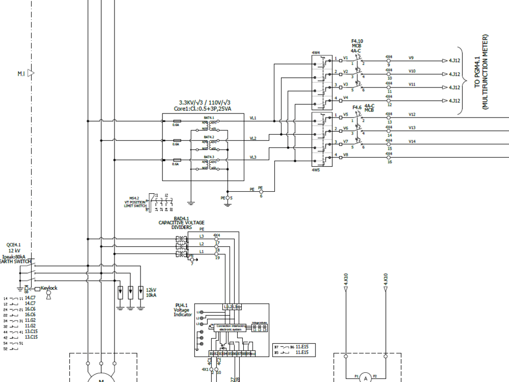 A comprehensive Electrical System drawings and design schematic in ...