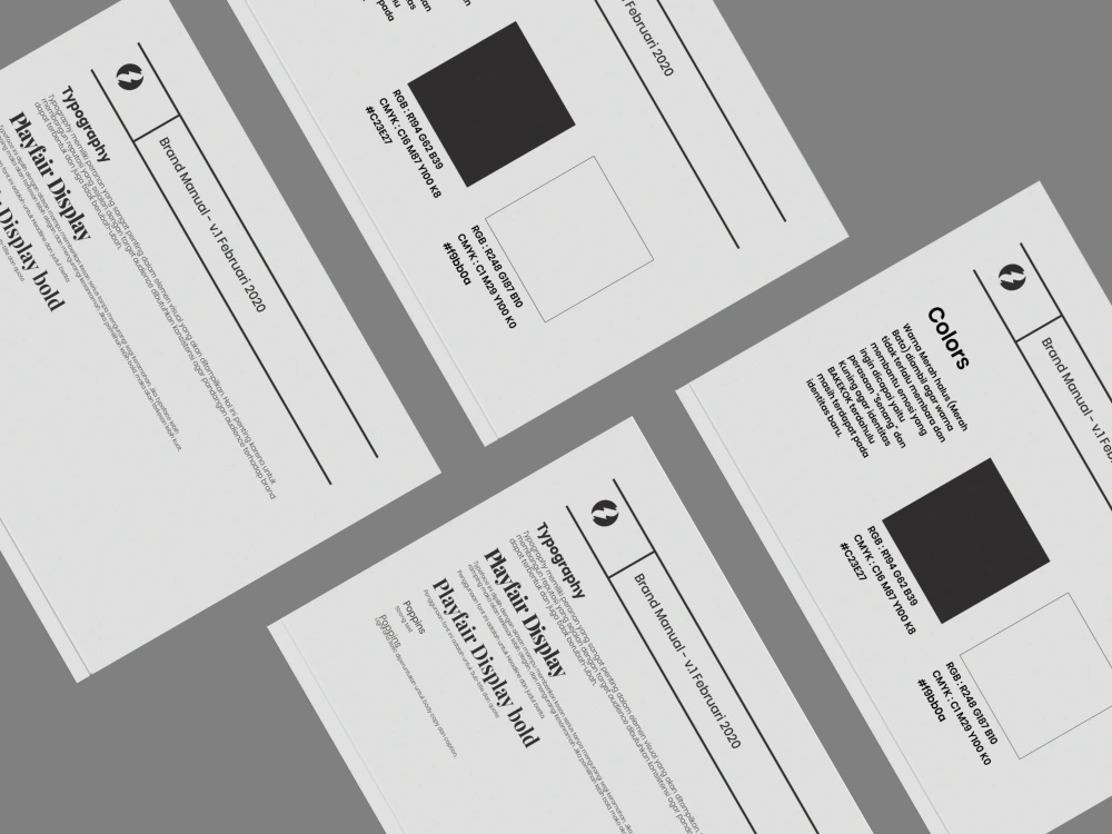 Brand identity package that include the manuals! | Upwork