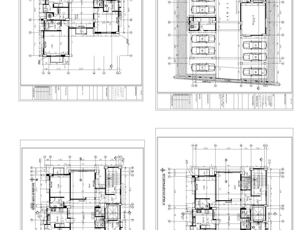 AutoCAD floor plan and full set architectural blueprint drawing | Upwork
