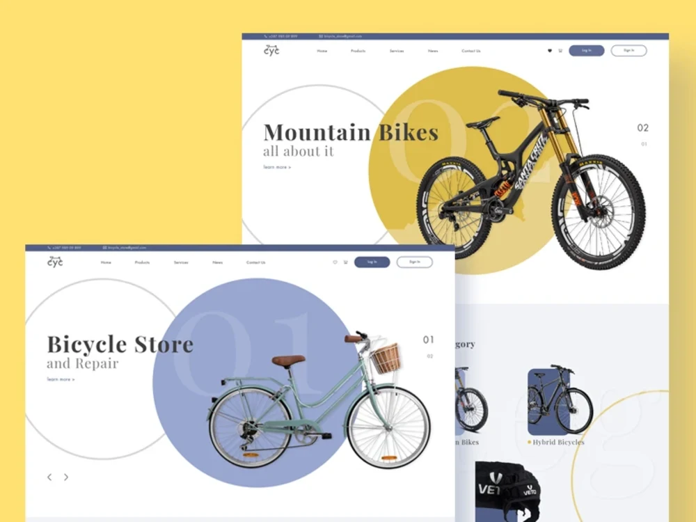 A unique , creative website design for your business | Upwork