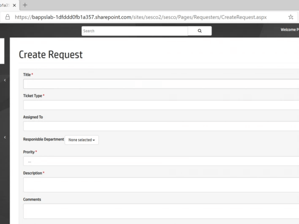SharePoint based ticketing system | Upwork
