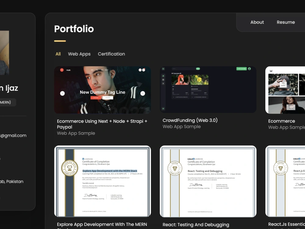 A awesome web app using MERN Stack. from development to production ...