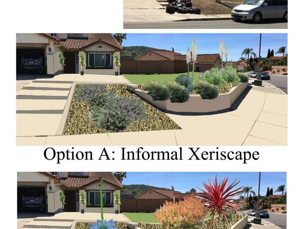 A Professional Landscape Plan including hardscape, softscape, and ...