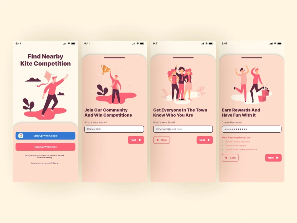A User Interface Design with prototype and user friendly design | Upwork