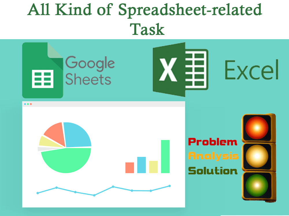All solutions of Google Spreadsheet and Excel. Formula, PDF to Excel, etc | Upwork