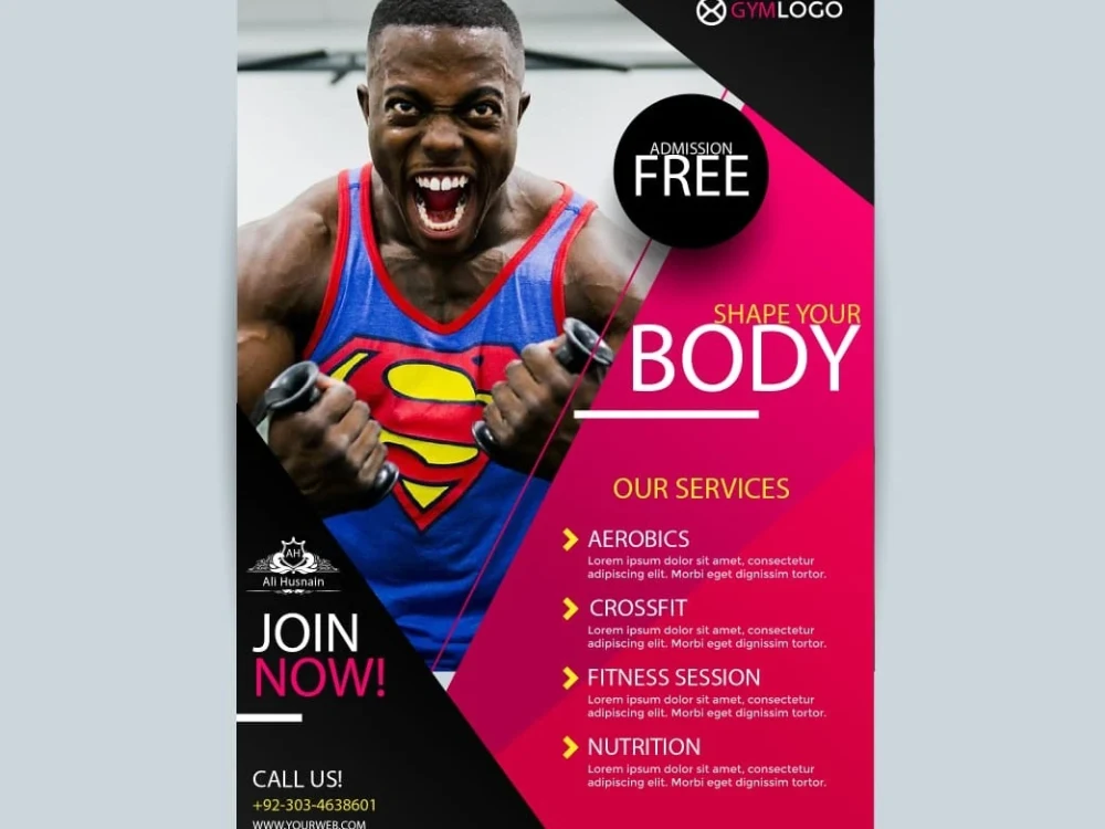 Professional business poster design in 24 hours | Upwork