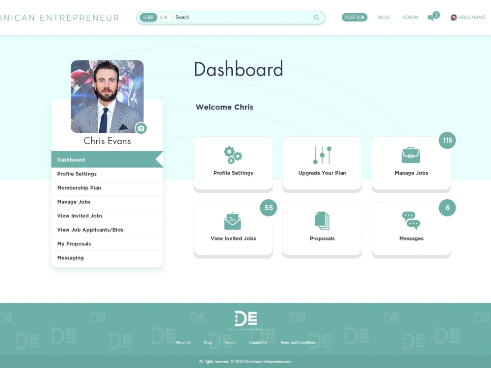A Custom Website Platform Completely Mobile Friendly & fully Manageable ...