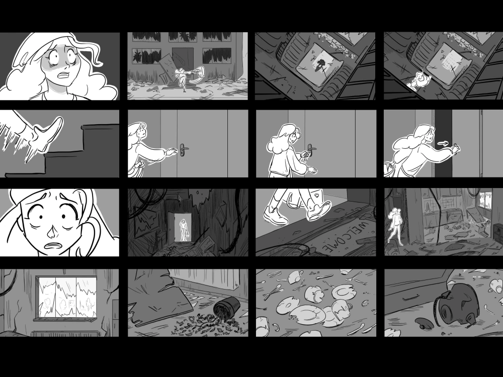 Engaging STORYBOARD for your YouTube series, Promo, Music Clip, Ad ...