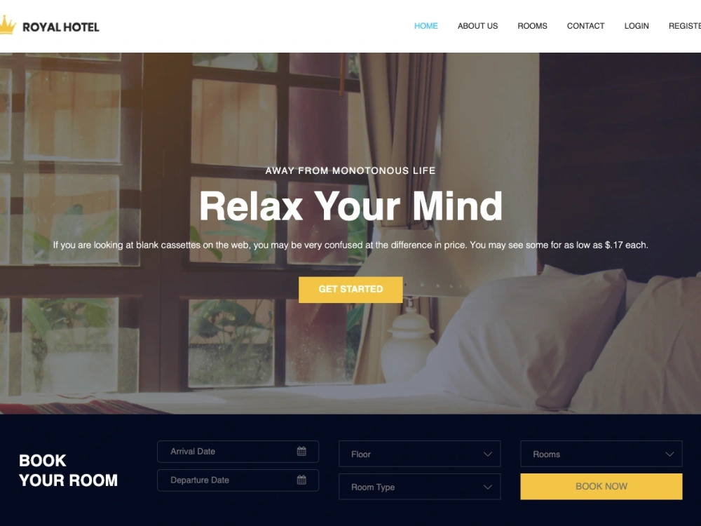 A customized hotel booking system with in hotel order management | Upwork