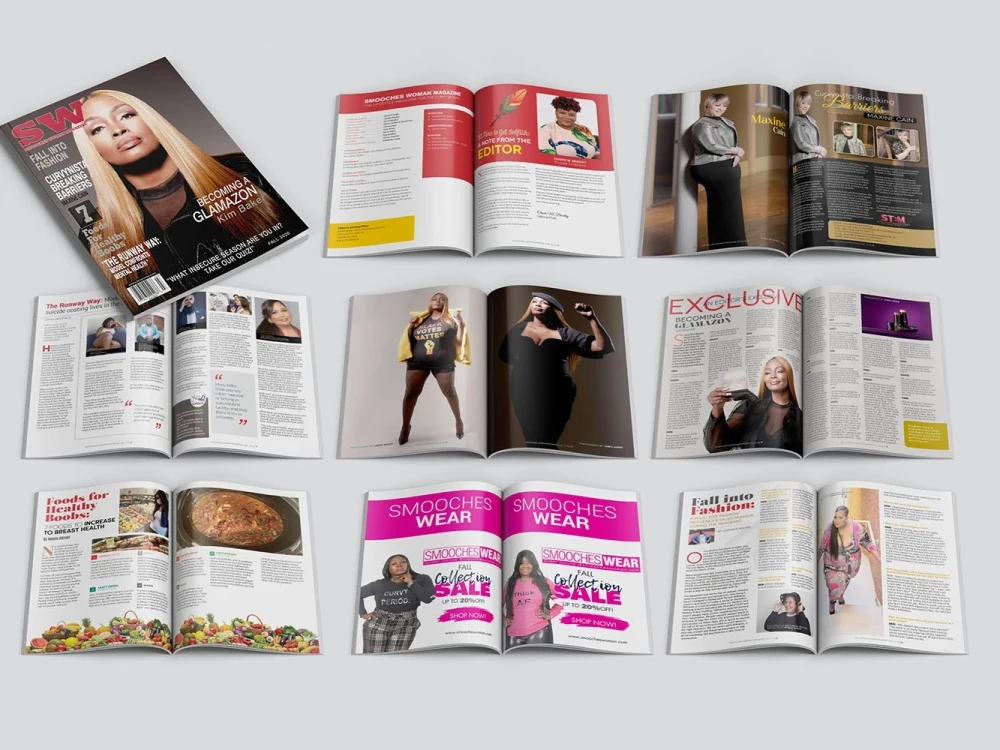 A professional and modern magazine or Newsletter layout | Upwork