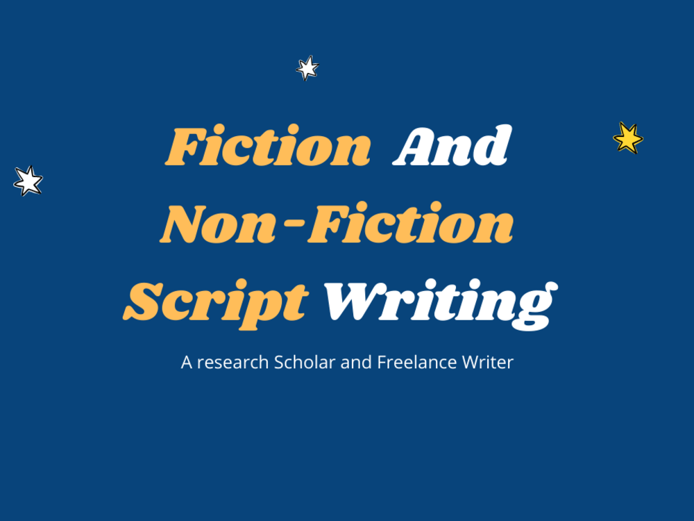 A fantastic fiction or non-fiction script for you | Upwork