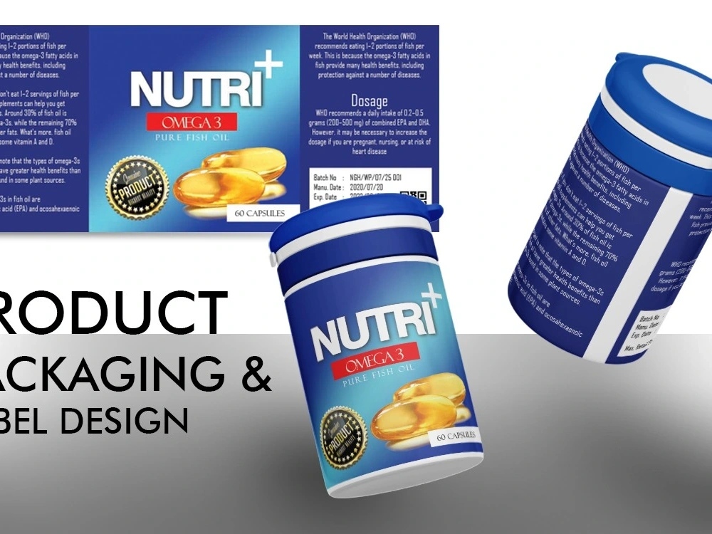 Professional box packaging and Label design | Upwork