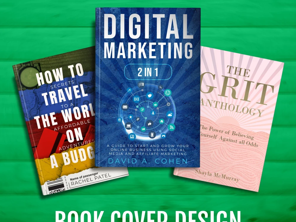 A great book cover design | Upwork
