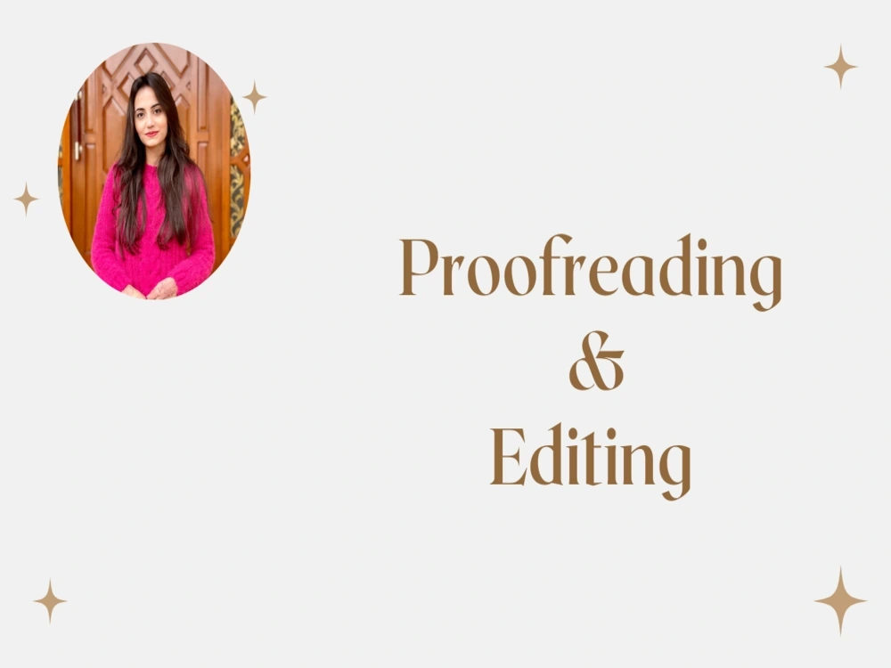 A professionally edited/proofread document free from any errors. | Upwork