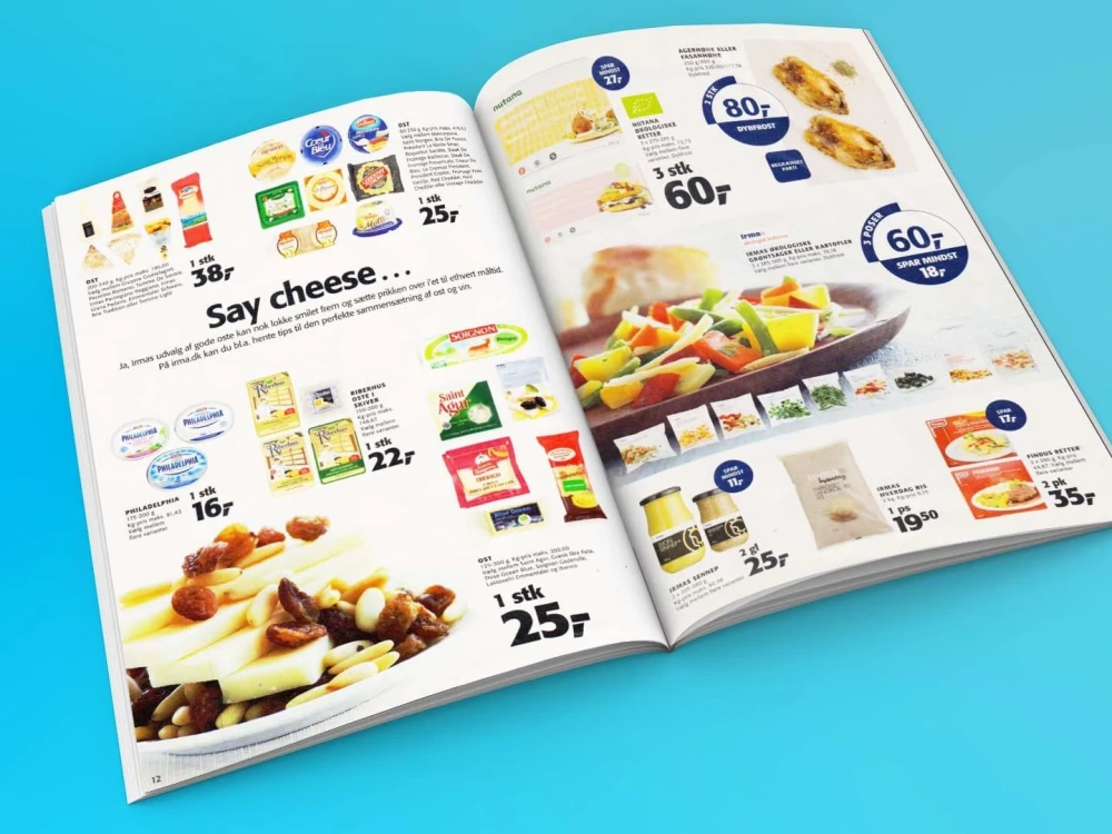 Product catalog, brochure, sale sheet layout to print | Upwork