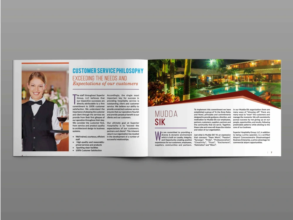 Brochure, booklet proposal, handout, layout to print | Upwork