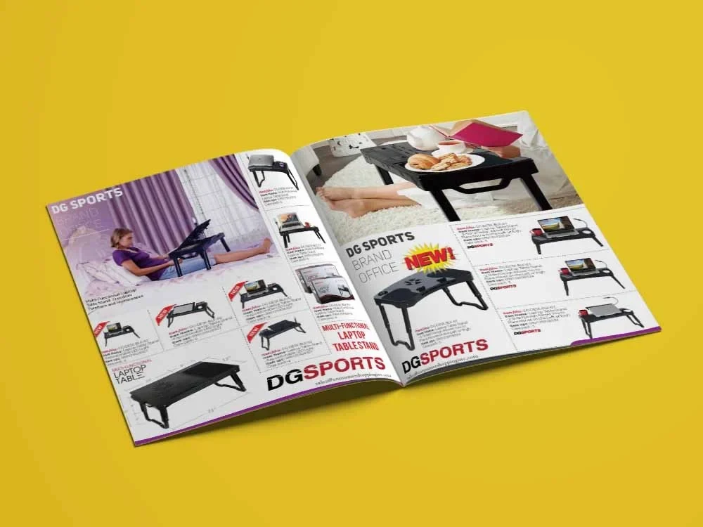 Product catalog, brochure, sale sheet layout to print | Upwork