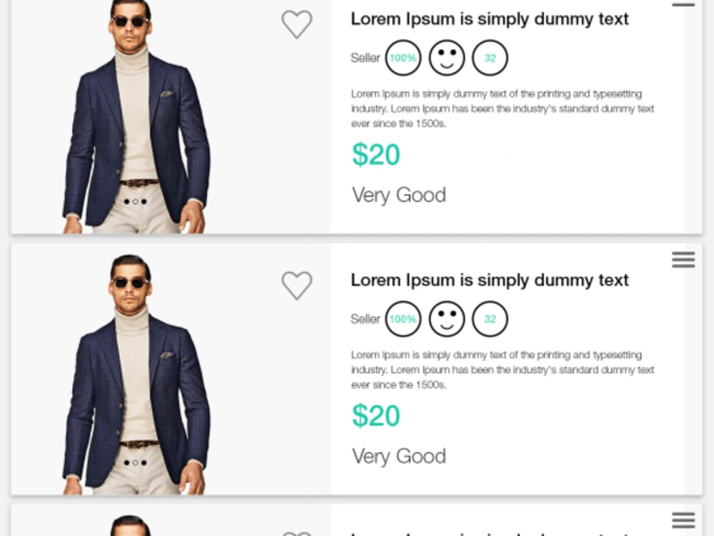 A classy and attractive mobile app design | Upwork