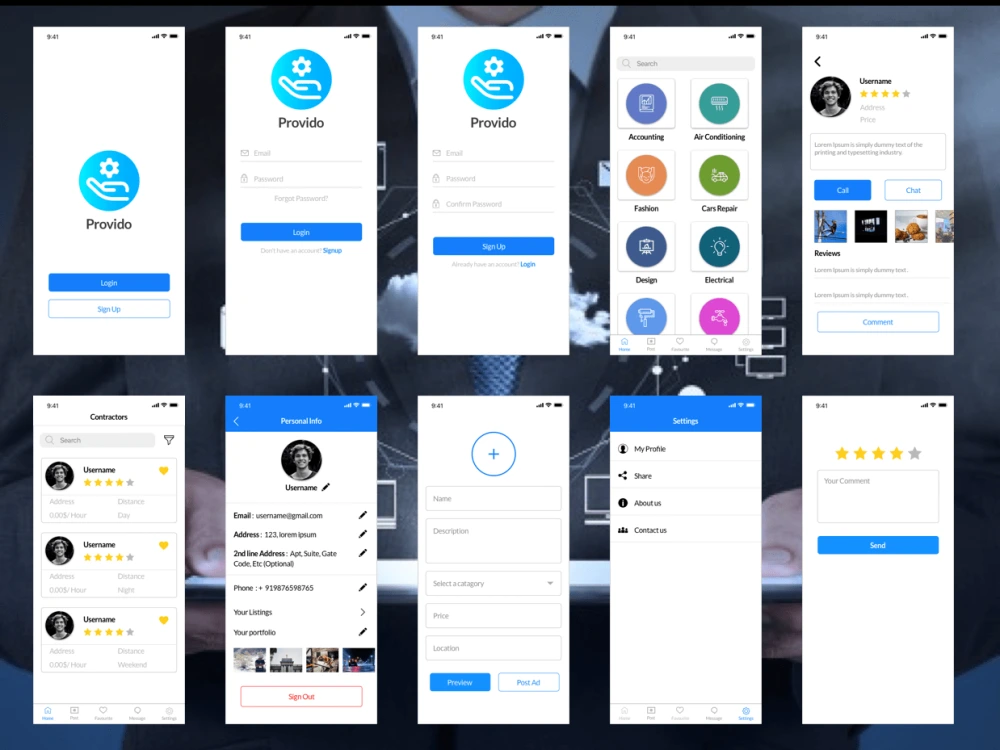 An amazing clickable prototype to impress & attract investors | Upwork