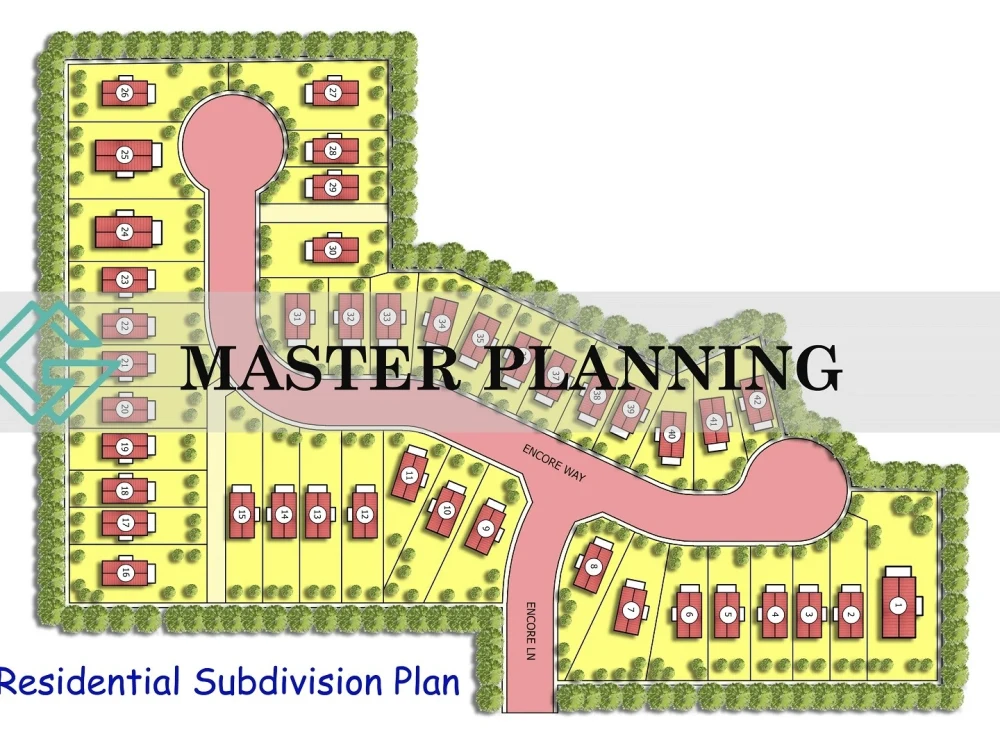 Land use development and urban subdivision plan | Upwork