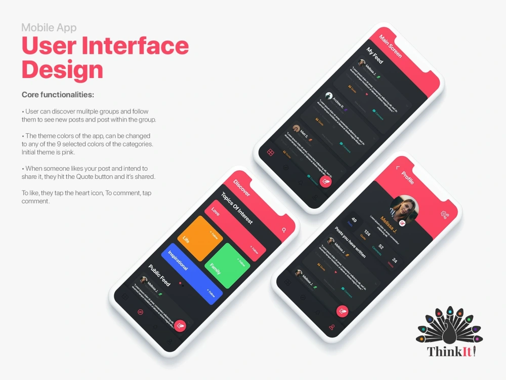 A custom mobile application UX/UI design in Figma or Adobe XD | Upwork