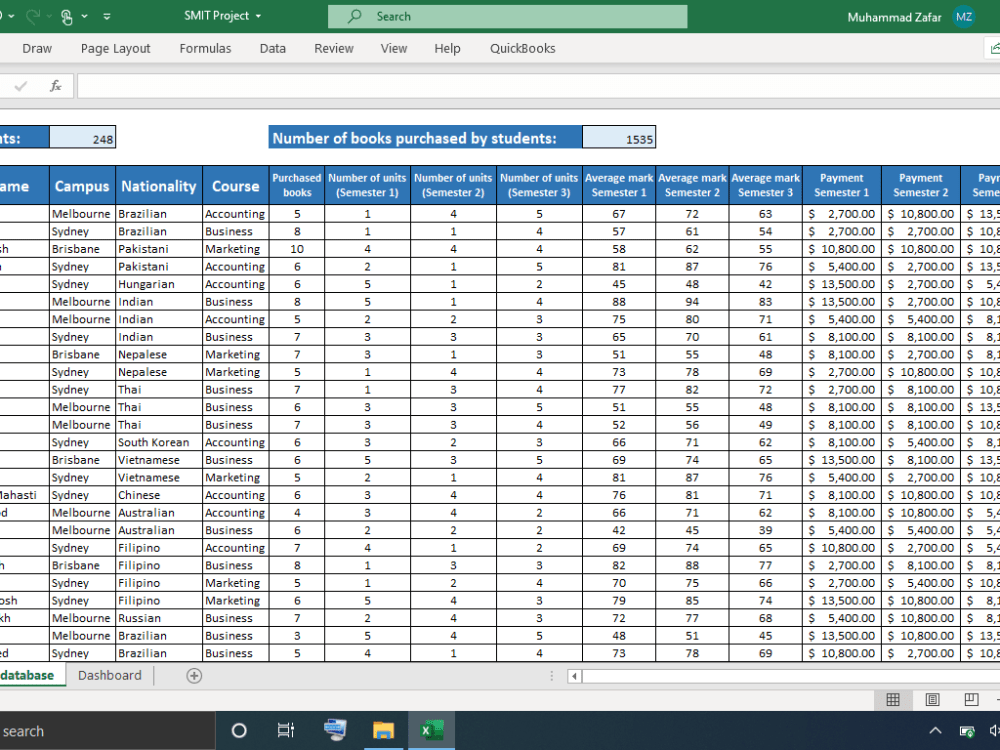 Professionally created Excel Sheet, Formula, Tables, Graphs and Charts ...
